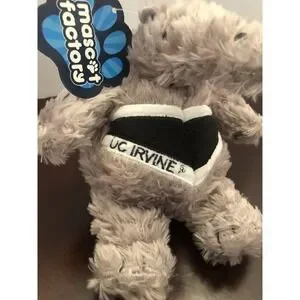 Toys | Uc Irvine Zot Anteater Mini Mascot 5 Plush Uci Basketball Gray ...